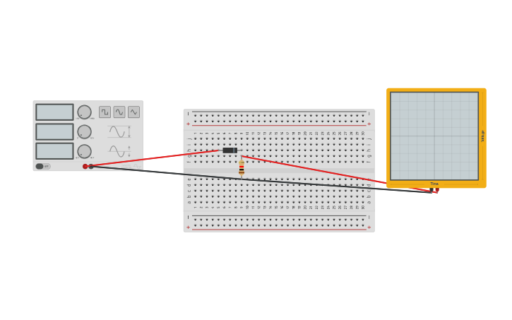 Circuit Design Simulación 1 Tinkercad