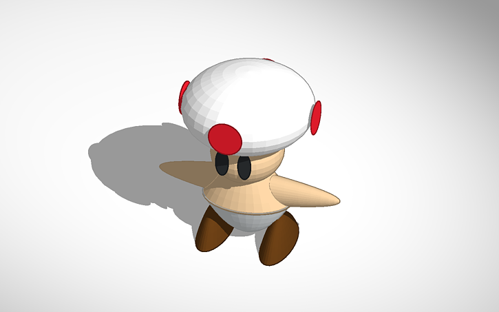 3D design Toad | Tinkercad