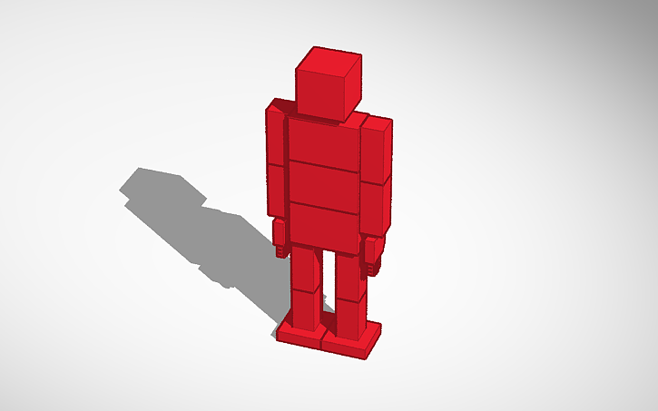 3D design Dummy with articulated fingers SIM LAB - Tinkercad