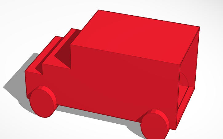 3D design Chapter 1- Moving Truck-MPM | Tinkercad