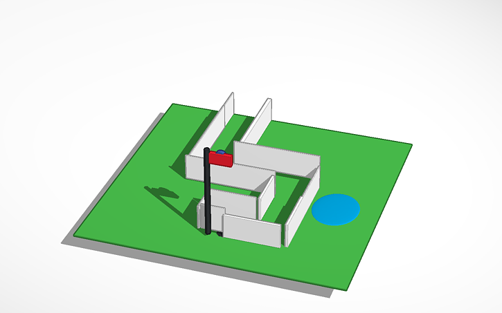 3D design Golf course | Tinkercad
