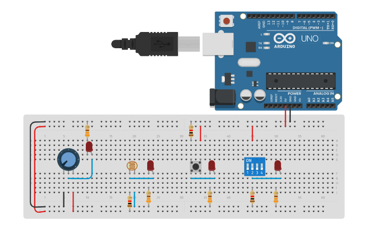 Circuit design Circuito-00 | Tinkercad