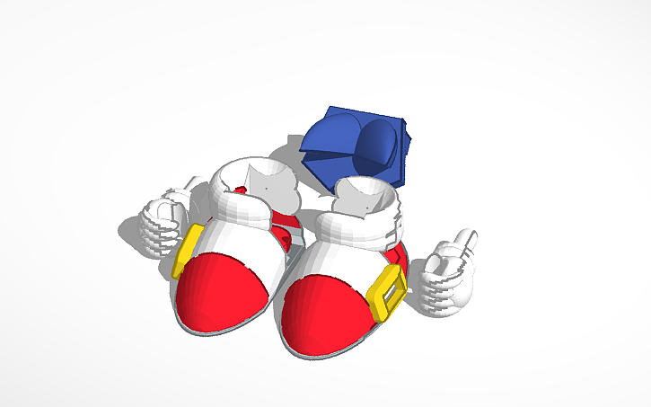 3D design Upgrade Kit to Lego Sonic the Hedgehog - Tinkercad