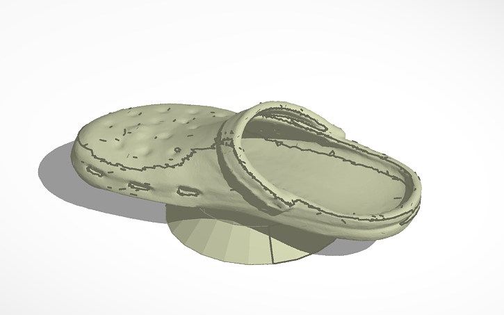 3D design Croc Jibbit - Tinkercad