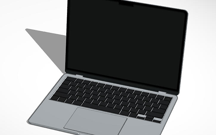 3D design Apple M2 Macbook Air - Tinkercad