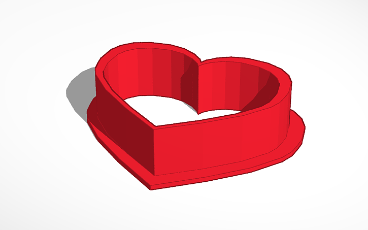 3D design Cookie Cutter - Tinkercad