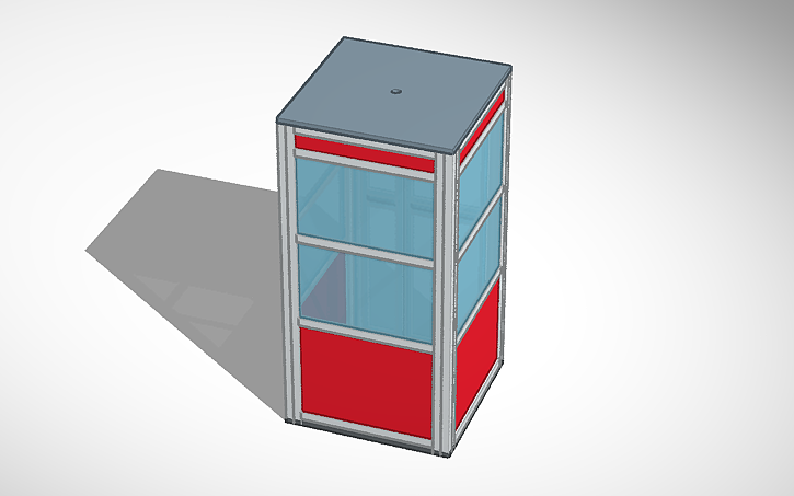 3D design Cabina SIP / TELECOM | Tinkercad