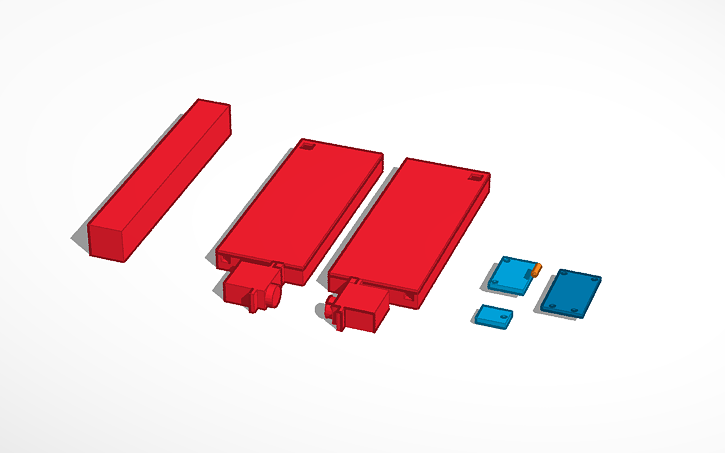 3D design Adafruit Motor EL Box - Tinkercad
