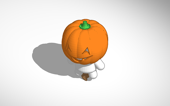 3D design this dude did a mad poo - Tinkercad