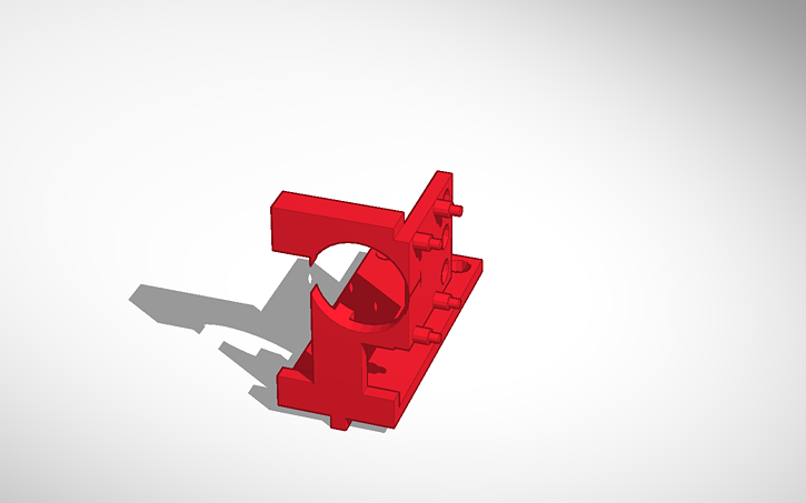 3D design Camera Mount - Tinkercad