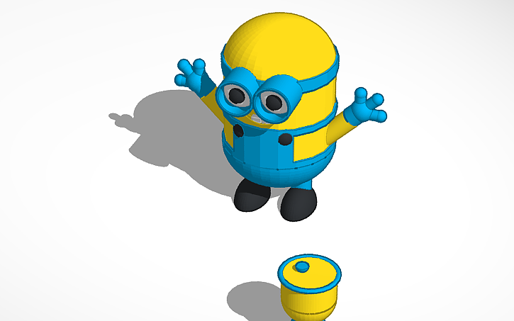 3D design Design a Minion with Tinkercad - Tinkercad