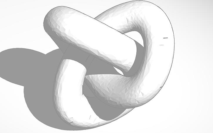3D design loop knot | Tinkercad