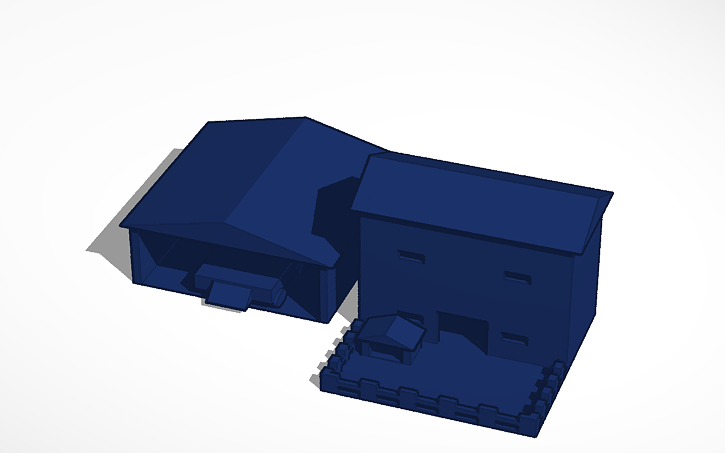 3D design House Made With A House Generator | Tinkercad