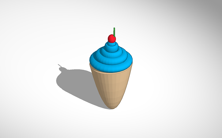 3D design Ice Cream | Tinkercad