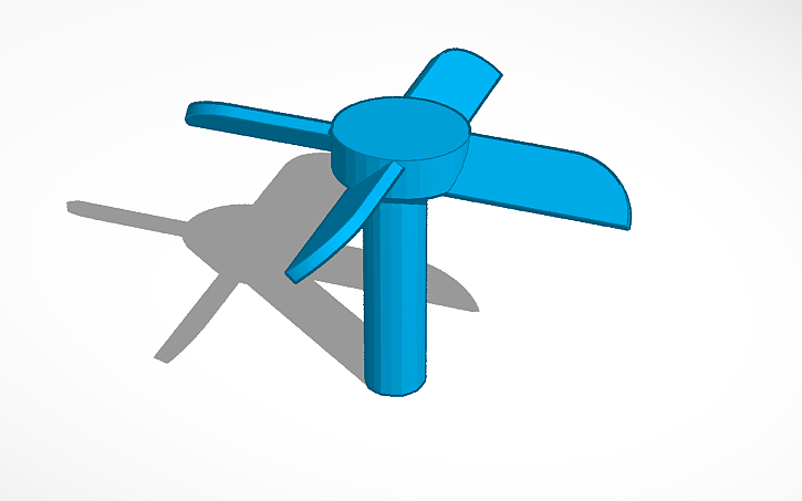 3D design Simple Windmill - Tinkercad