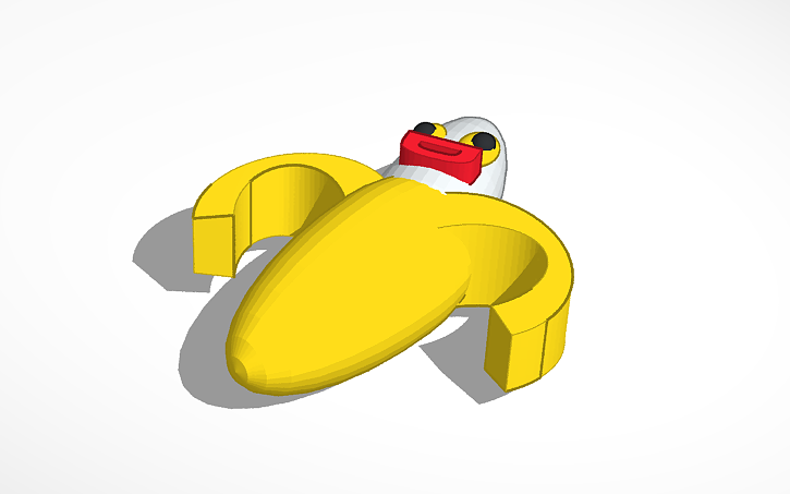 3D design banana - Tinkercad