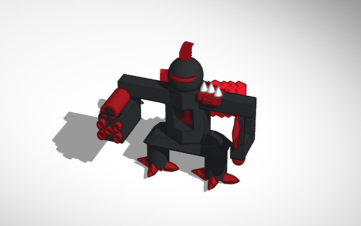 3D design robot - Tinkercad
