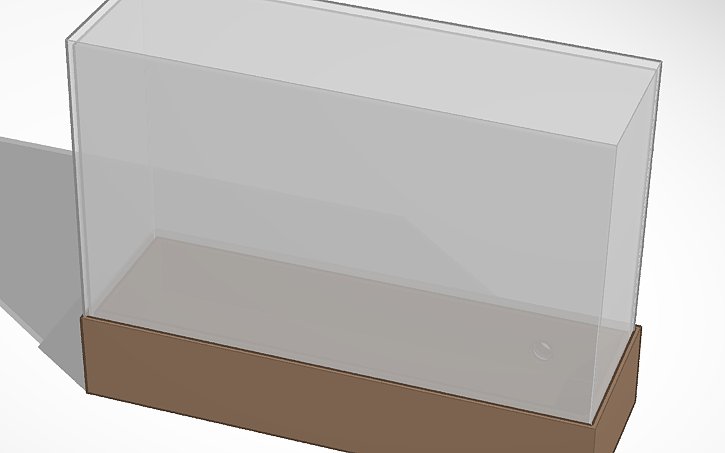 3D design light box - Tinkercad