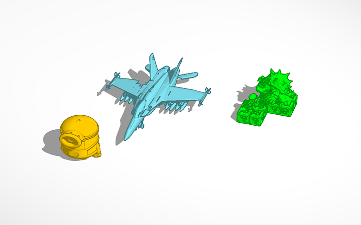 3D design 3-D prints - Tinkercad