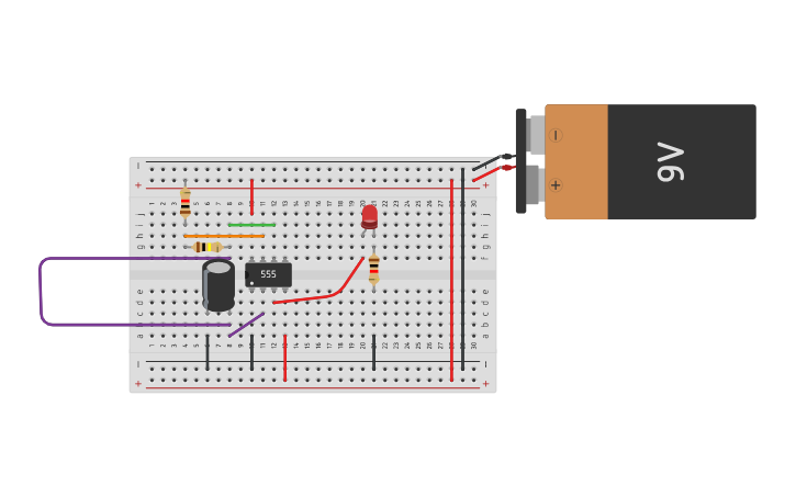 Circuit Design Copy Of Ic 555 Timer 1 Tinkercad