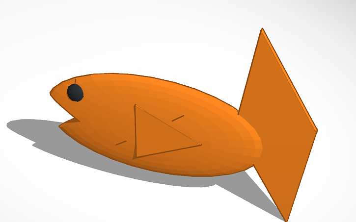 3D design Fish - Tinkercad