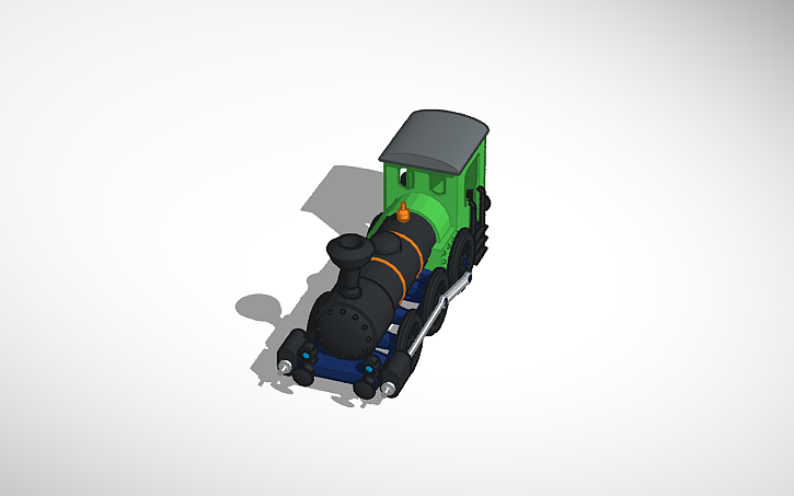 3d Design Steam Engine Tinkercad