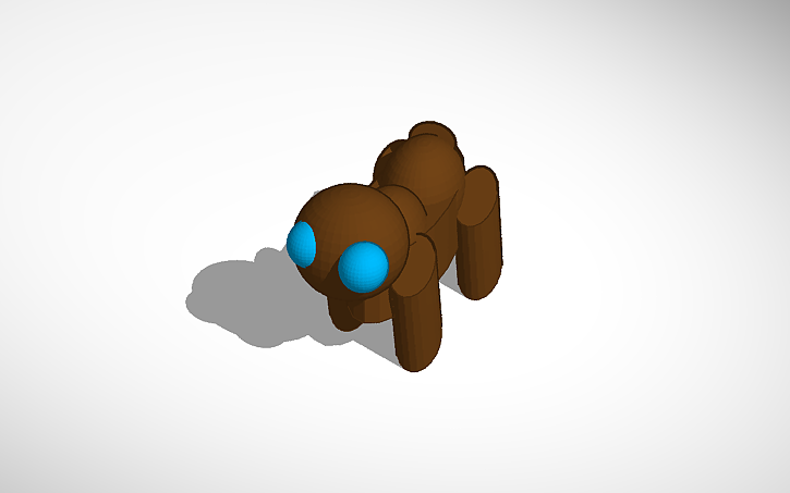 3D design Bear - Tinkercad