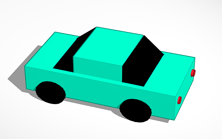 3d Design Car Tinkercad