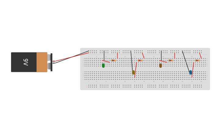 Circuit design David Sermeño Circuito Paralelo | Tinkercad