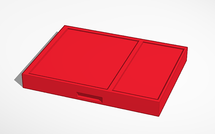 3D design locker picture and tool holder - Tinkercad