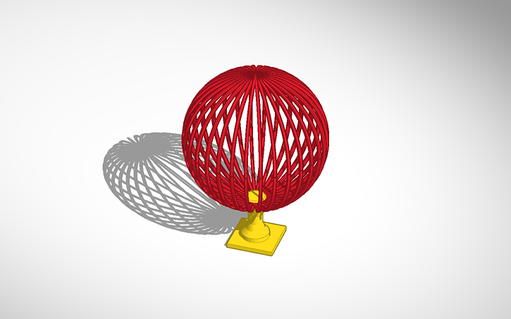 3D design Cage Ball - Tinkercad