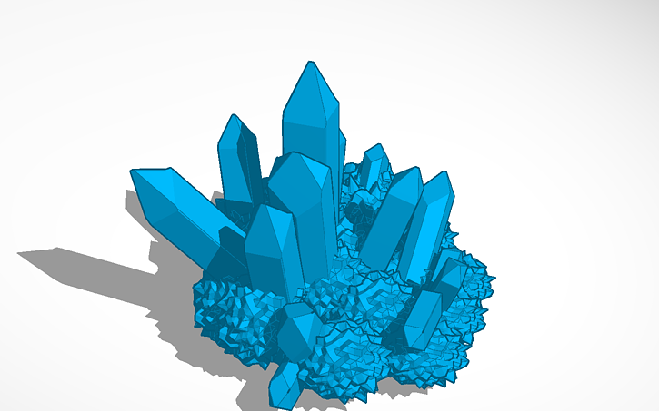 3D design crystals | Tinkercad