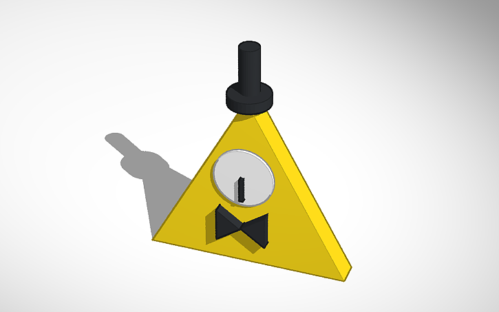 3D design BILL CIPHER | Tinkercad