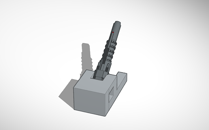 3D design Orbital defense cannon - Tinkercad