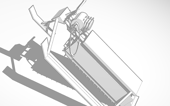 3D design 210cc snow racer - Tinkercad