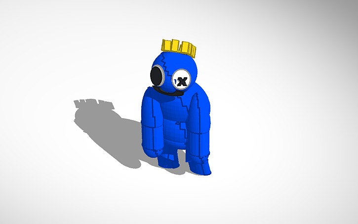 3D design blue - Tinkercad