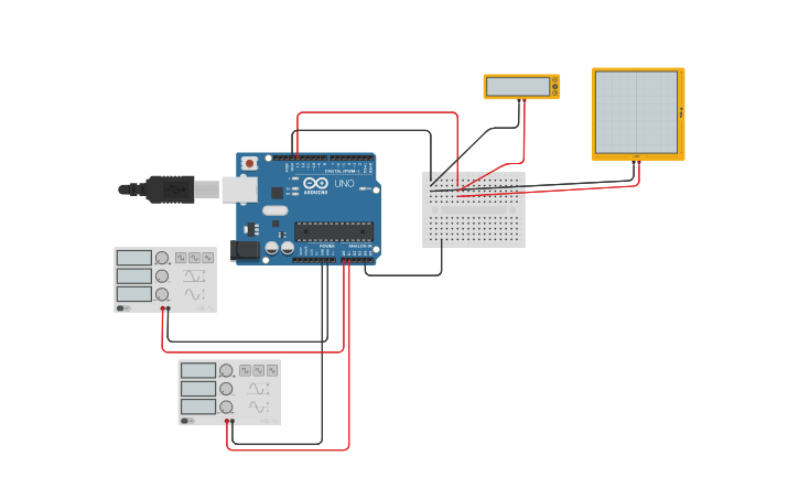Circuit design Senior Design TENS Device - Tinkercad