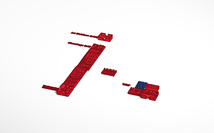 3D design Root: Box Organiser Aplha - Tinkercad
