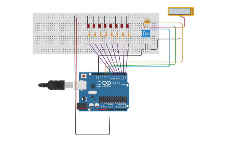 Circuit design Copy of Microcontroller Lab 6 LC | Tinkercad