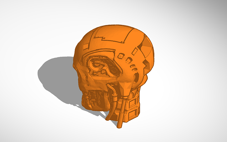 3D design Terminator torch - Tinkercad