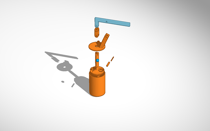 3D design Pump - Tinkercad