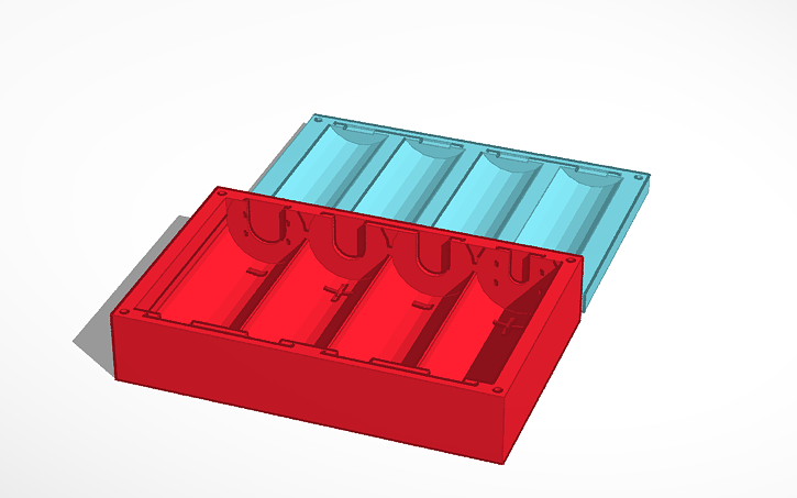 3d Design 32700 Battery Pack Tinkercad