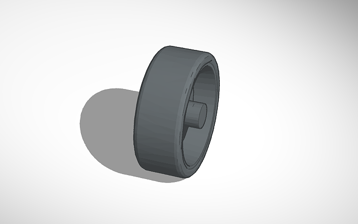 3D design Sports cars wheels - Tinkercad
