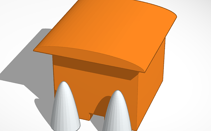 3D design zaney dog house | Tinkercad