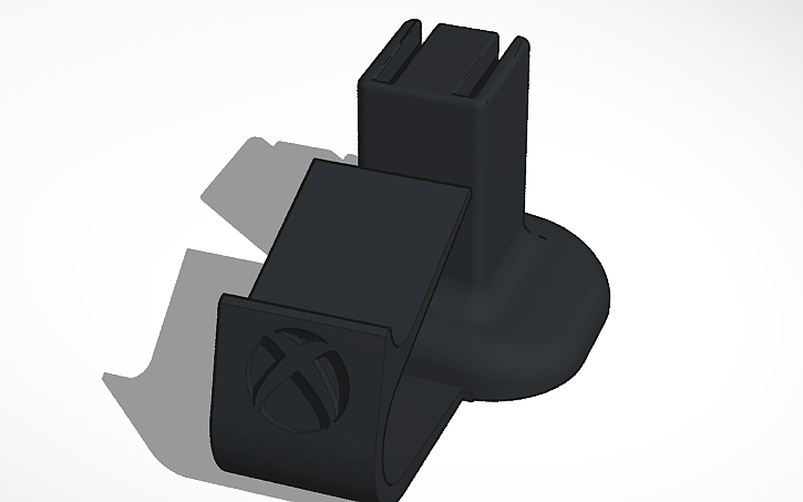 3D design Headset and xbox remote stand - Tinkercad