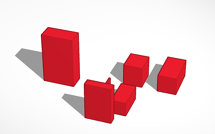 3D design 6.2 rectangular prism | Tinkercad