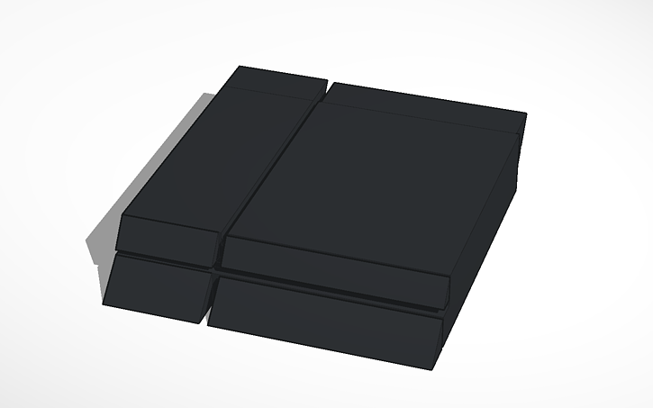 3D design PS4 - Tinkercad