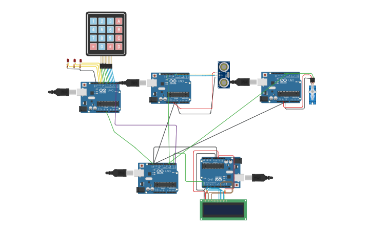 Circuit design Copy of Copy of OUT_LCD1602 - Tinkercad Circuit design Copy of Copy of OUT_LCD1602 - Tinkercad