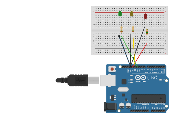 Circuit design Atividade 1 - Projeto Ligar Led Vermelho | Tinkercad Circuit design Atividade 1 - Projeto Ligar Led Vermelho | Tinkercad