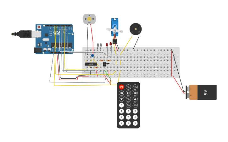Circuit design laba2-3 - Tinkercad